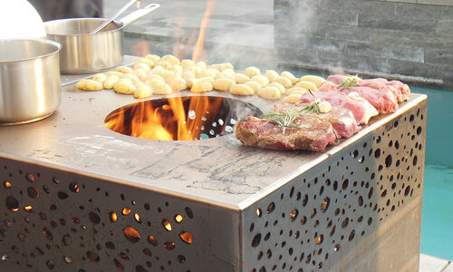 Designer Grill in verschiedenen Variationen - flammengrill.ch